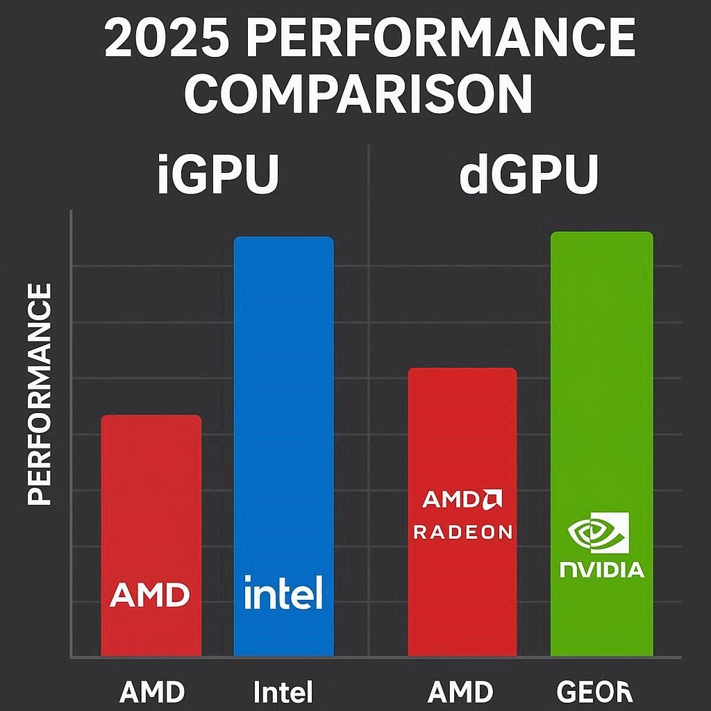 iGPU vs dGPU : Guide complet cartes graphiques intégrées 2025 - le ...